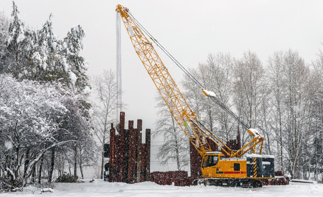Preparing Cranes for Winter Conditions - BC Crane Safety